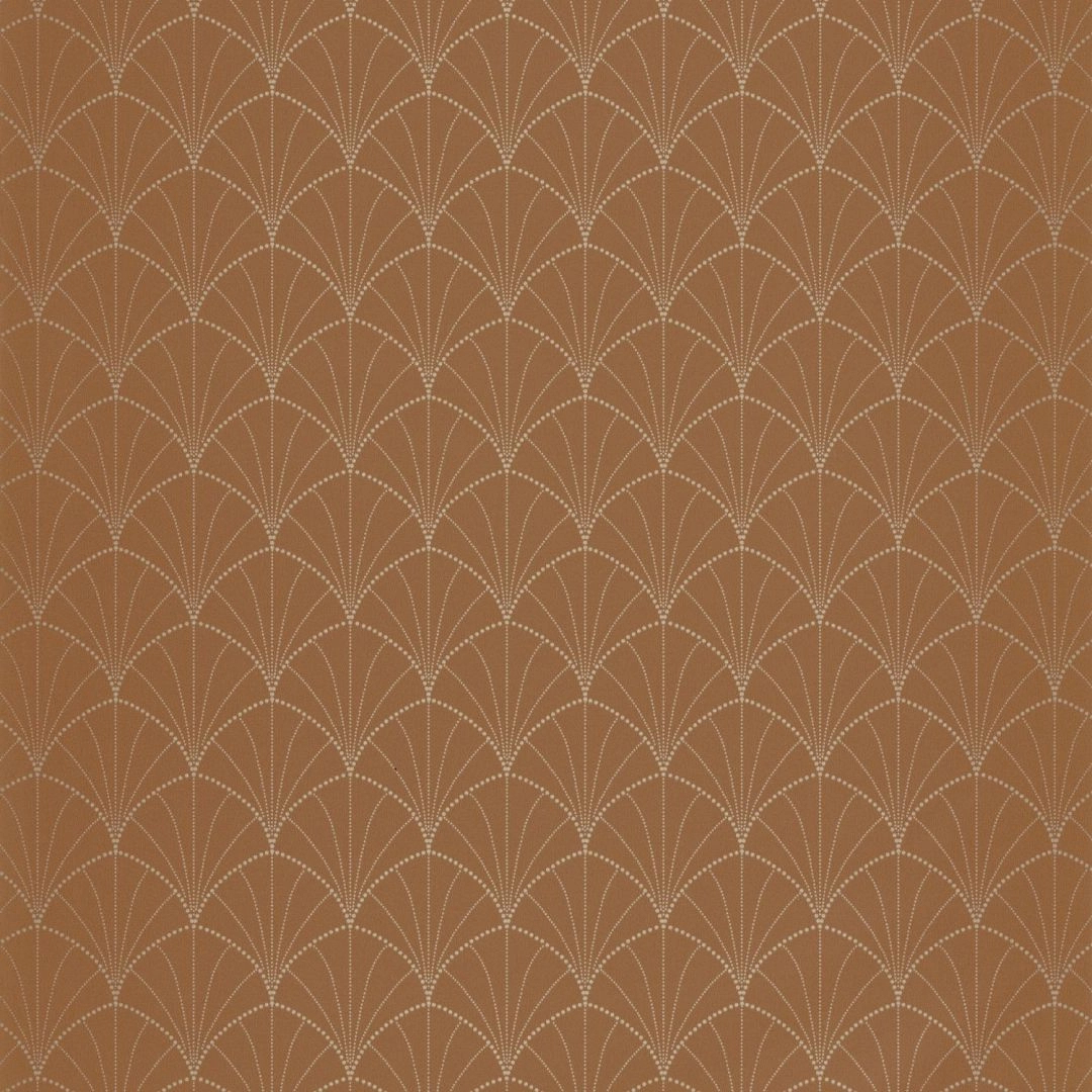 Karamell barna és arany art deco mintás elegáns design tapéta | Tapéta ...