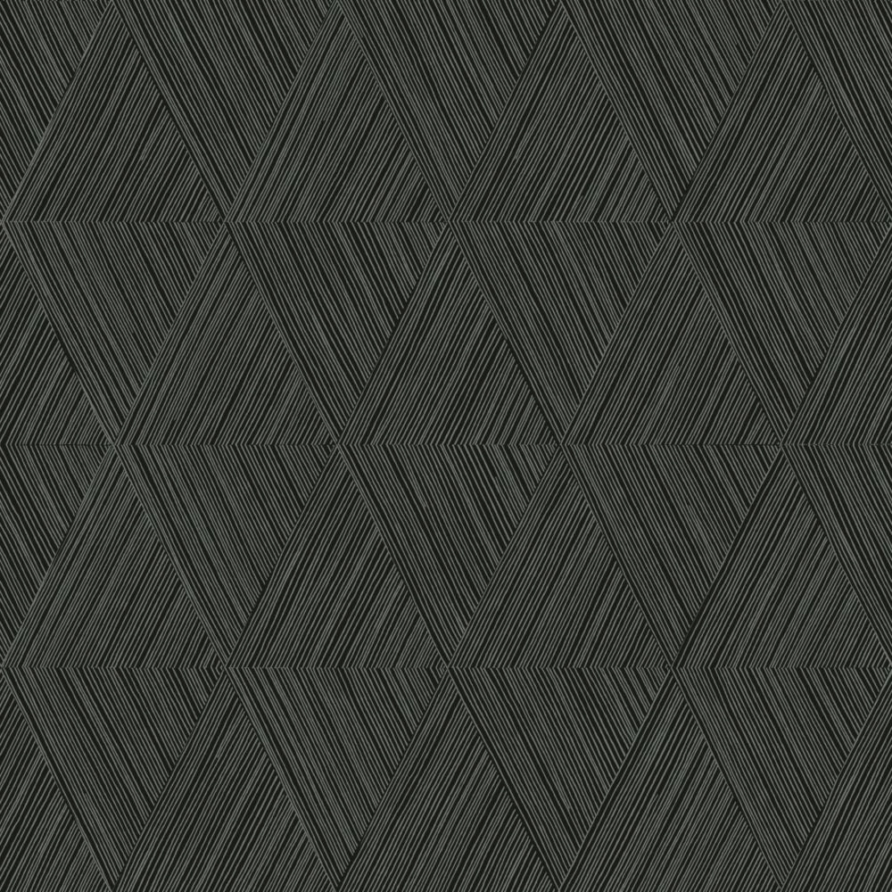 Modern dekor tapéta rombusz mintával fekete színben | Tapéta Trend ...