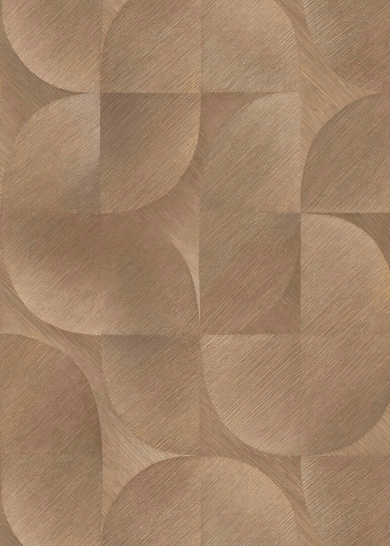 Modern stílusú design tapéta barnás geometria mintával | Tapéta Trend ...