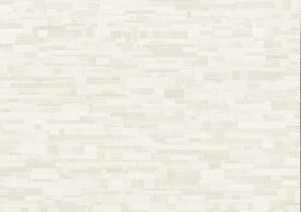 Olasz vinyl tapéta textil hatású geometrikus folt mintával fehér ...