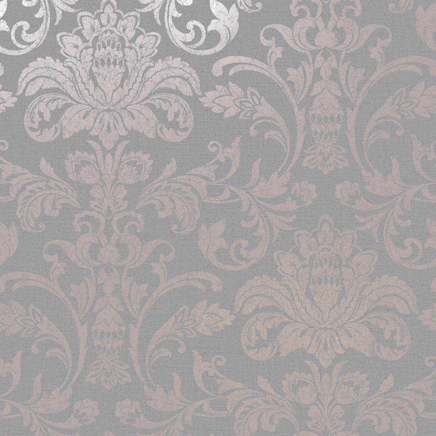 Rose gold barokk mintás dekor tapéta | Tapéta Trend Tapétabolt