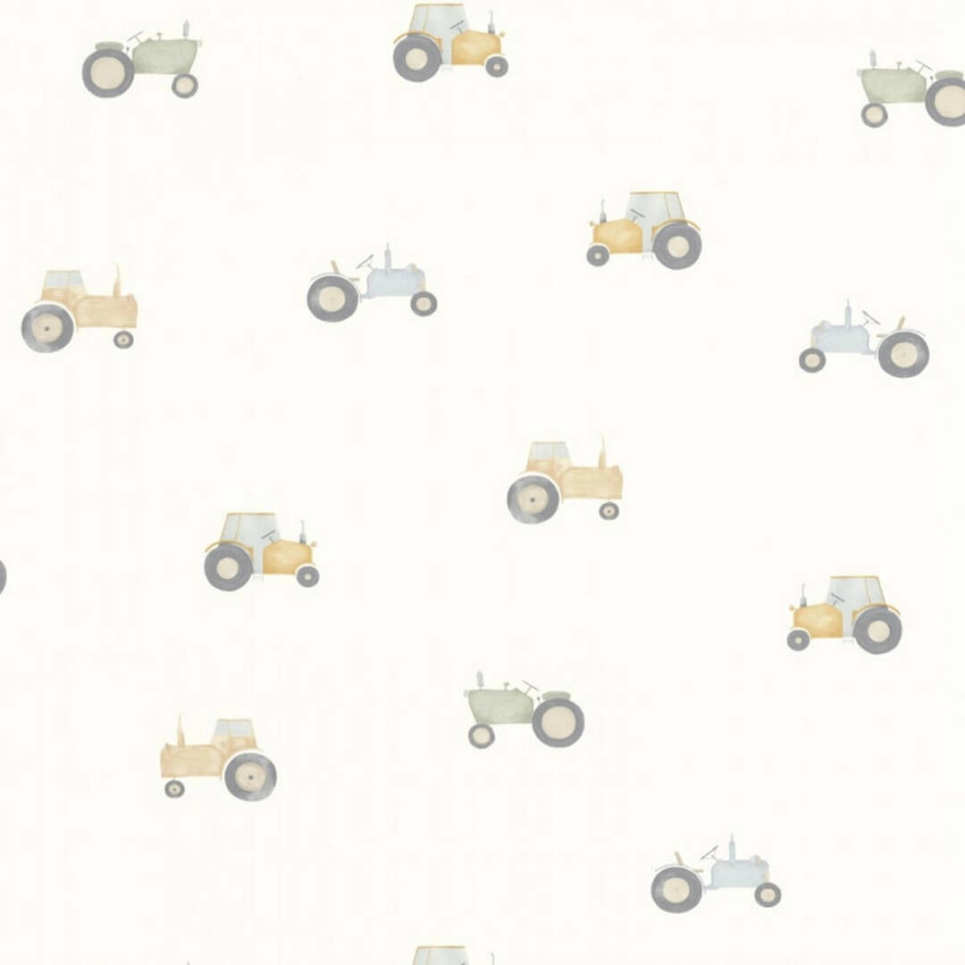 Traktor mintás design gyerek tapéta | Tapéta Trend Tapétabolt