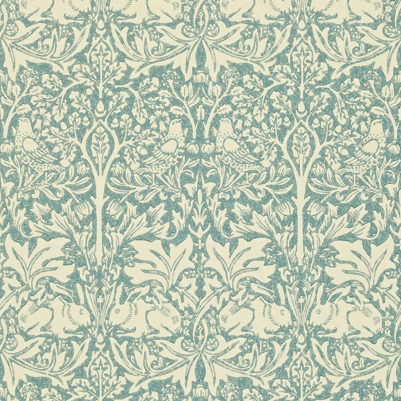 William Morris design tapéta angol klasszikus erdei állat mintával ...